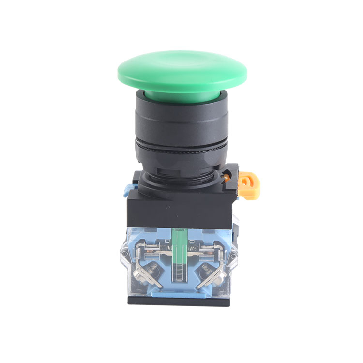 LA115-K-11M High Quality 1NO&1NC Green Momentary Mushroom Plastic Push ... LA115-K-11M High Quality 1NO&1NC Green Momentary Mushroom Plastic Push ...